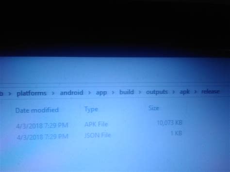 Build APK Successful But No Apk Found And Build Directory Did Not Found Too Ionic V Ionic Forum