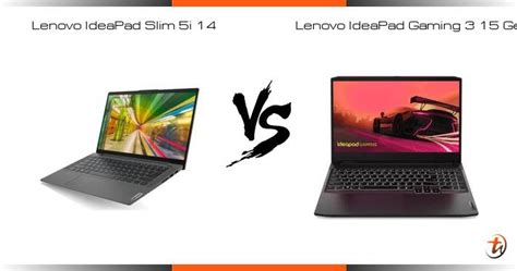 Banding Lenovo IdeaPad Slim I Dan Lenovo IdeaPad Gaming Gen Spesifikasi Dan Harga