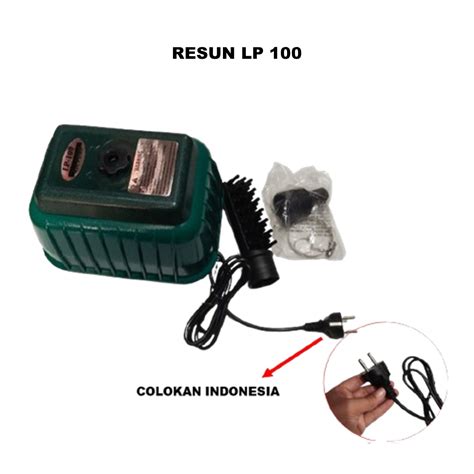 Jual Resun LP 100 LP100 Mesin Pompa Udara Aerator Hidroponik Aquarium ...
