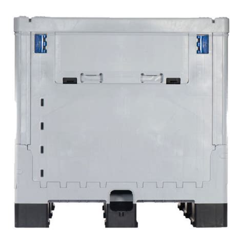 Pp Palettenbox Combo 285 Bd Dd Tosca Aluminium Lager Transport