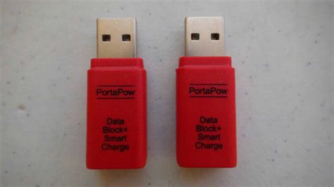 The Portapow Data Blocker Usb Adapter With Smart Charge Mois S Cardona