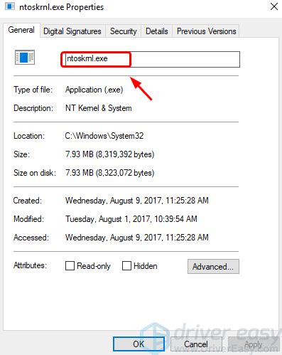 Ntoskrnl Exe High CPU Or Disk Usage On Windows Solved Driver Easy