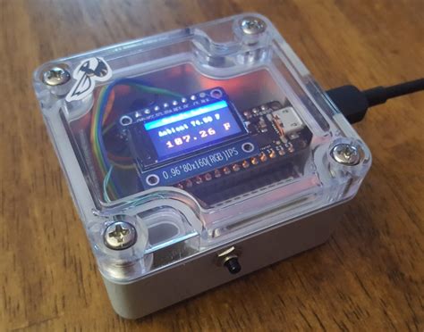 Non Contact IR Thermometer With Arduino Volcano Newts Org