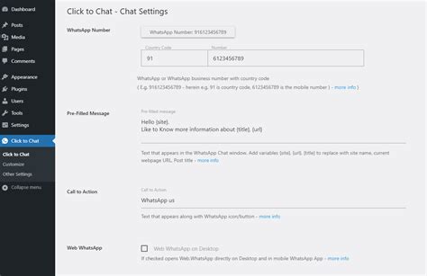 ms internal web directory click to chat plugin