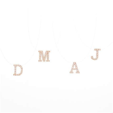 Diamond Letters And Initials Camillias