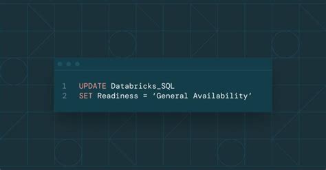 Catherine Ha Ta On Linkedin Announcing General Availability Of Databricks Sql
