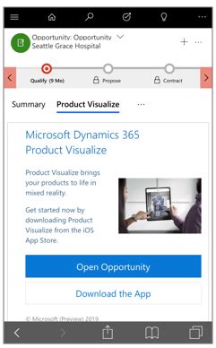 Dynamics Product Visualize Update vom Juli umfasst Lösungspaket mit Notizen und Notizen