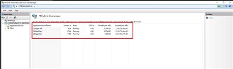 How To Track W3wp Processes To Specific Iis Applications In Iis