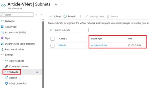 Deploying IP Address Management IPAM In Azure