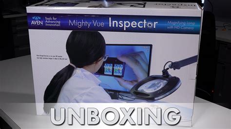 Unboxing Mighty Vue Inspector Magnifying Lamp Aven Tools