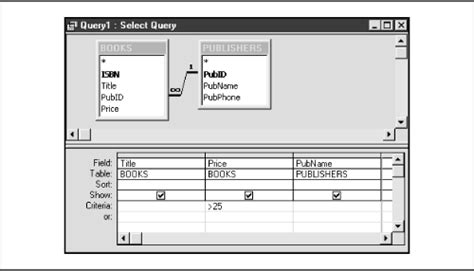 Access Query Design Access Database Design And Programming Second Edition Book