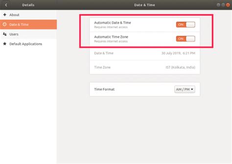 how to set up time synchronization on ubuntu ostechnix