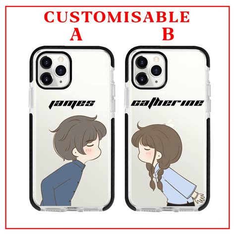 Kiss Couple Casing Couple Edition Case Designated Bumper Case Casing Ip