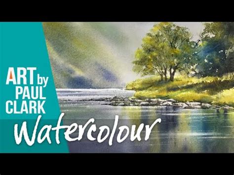1261 How To Paint Reflections In Watercolour By Paul Clark Youtube
