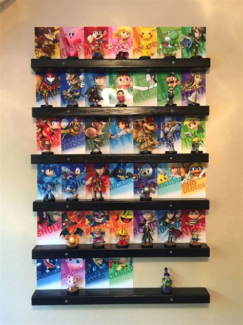 10 Amiibo Storage Ideas Amiibo Amiibo Display Nintendo Room