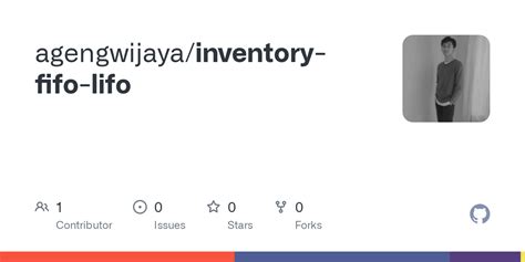 Github Agengwijayainventory Fifo Lifo