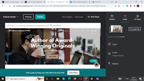 How To Build A Website On Godaddy Forbes Advisor