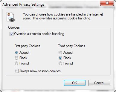 How To Disable Third Party Cookies