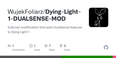 GitHub WujekFoliarz Dying Light DUALSENSE MOD External Modification That Adds DualSense