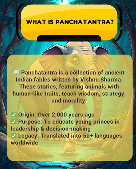 Swadeshi Roots™ 📍🇺🇸 📖 Timeless Wisdom From Panchatantra 🦁 The