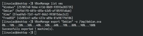 moving a virtualbox vm to another instance a step by step guide