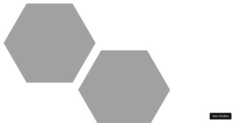 React Hexagon Examples Codesandbox