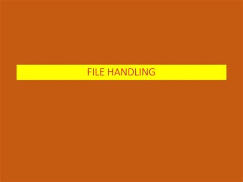 This Is About File Concepts In Class 12 In Python Text File Binary