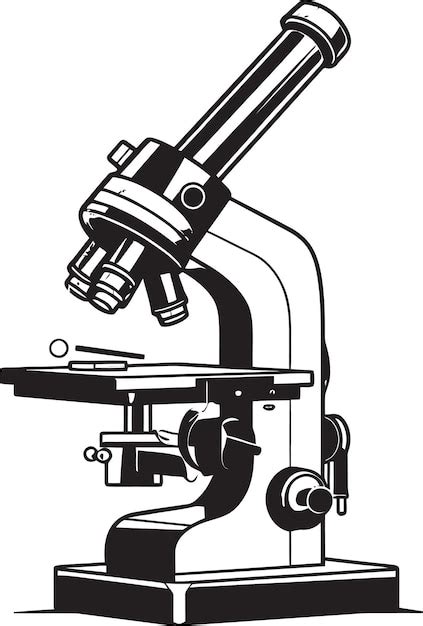 Premium Vector Nanofocus Device Iconic Emblematic View Black Scope