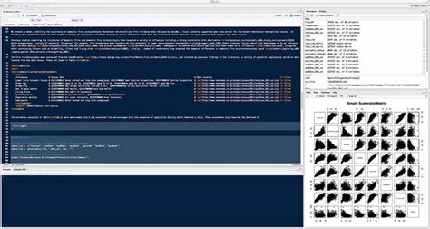 Latex And R Code Being Integrated As A Sweave Document Within The R