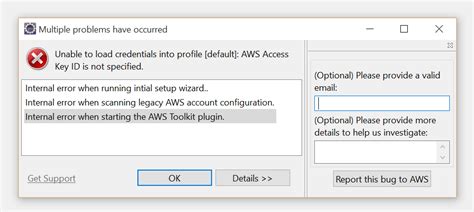 Java Aws Toolkit For Eclipse Mars Giving Error While Startup Stack Overflow