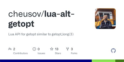 GitHub Cheusov Lua Alt Getopt Lua API For Getopt Similar To Getopt Long