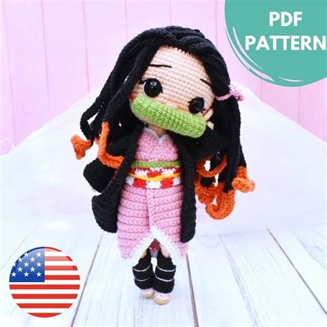 Kimono Doll Pdf Pattern Eng Etsy