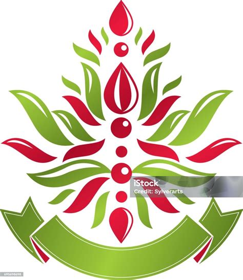 빈티지 전 령 벡터 상징 릴리 꽃 로얄 기호를 사용 하 여 만든 에코 제품 기호 유기농과 건강 한 음식 테마 그림입니다 0명에 대한 스톡 벡터 아트 및 기타 이미지 Istock