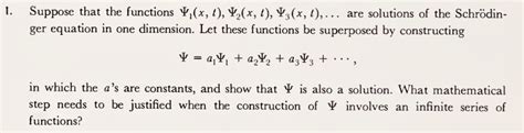 Solved Suppose That The Functions Ψ1 X T Ψ2 X T Ψ3 X T …