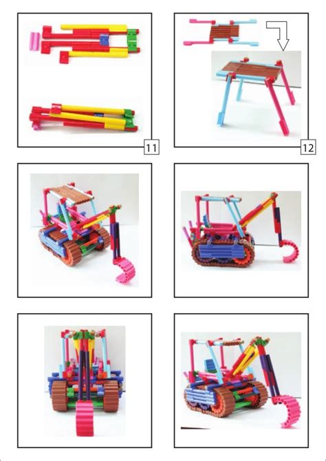 Merakit Traktor Dari Connector Pen Faber Castell