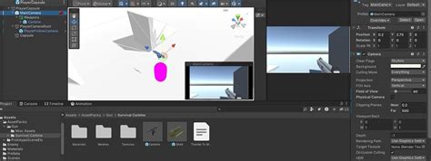 i can t set the inspector values of new fps asset packs unity engine