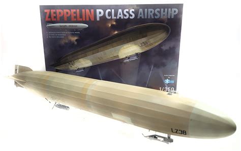 The Modelling News: Construction Review: Zeppelin P Class Airship from ...