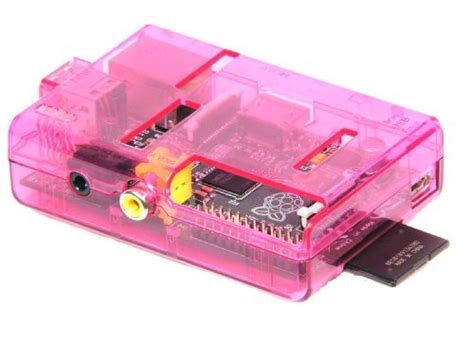 Sb Components Roze Model B Open Raspberry Pi Hoesje Tablethoes
