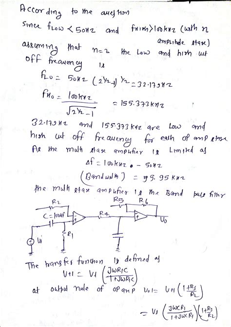 [solved] A Design A Multi Stage Amplifier To The Following