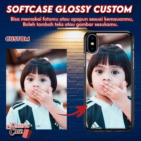 Jual Softcase Kilau Custom Khusus Request Gambar Apapun Case Kilau Fashion Case Kekinian