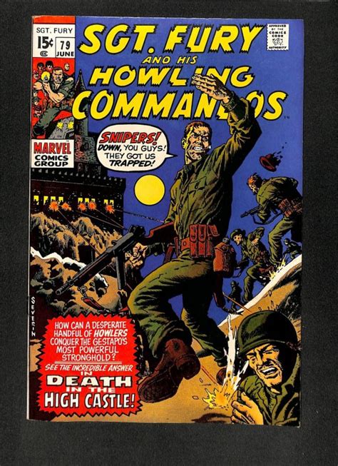 Sgt Fury And His Howling Commandos 79 Full Runs And Sets Marvel Sgt Fury War Hipcomic