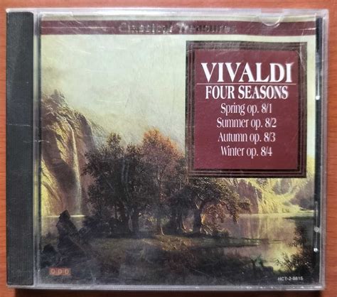 Vivaldi Four Seasons Imported Classical Audio Cd Audio Cds World