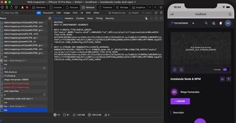 SOURCE HLS STREAM ERROR With Safari Native Player Issue Bitmovin Bitmovin Player Ui