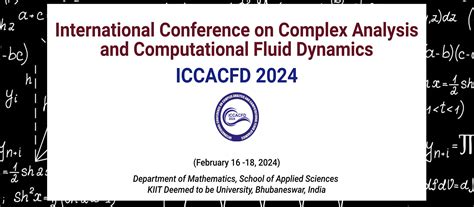 international conference on complex analysis and computational fluid