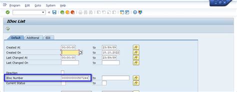 Sap S4 How To Get Stuck Idoc Number In Sm58 Queue Via Transaction Id