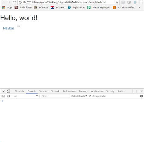 Html Bootstrap Cdn Not Working Stack Overflow