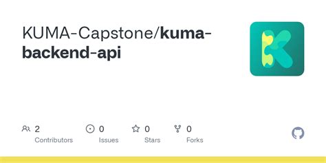 Github Kuma Capstonekuma Backend Api