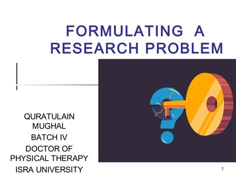 Formulating Research Problem