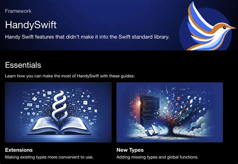 GitHub - FlineDev/HandySwift: Handy Swift features that didn't make it ...