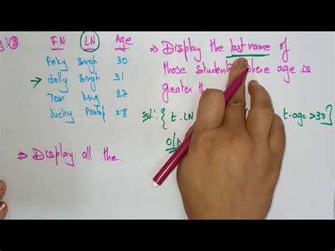 Learn Tuple Relational Calculus In Dbms TRC Bhanu Priya Mind Luster